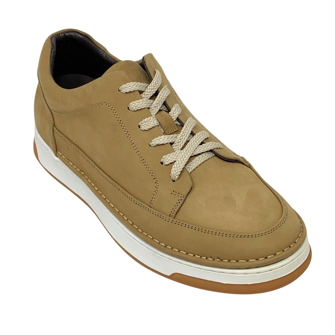 FSC0187 - 6,6 cm de plus (Camel) - Taille 9 uniquement – Tallmenshoes.com