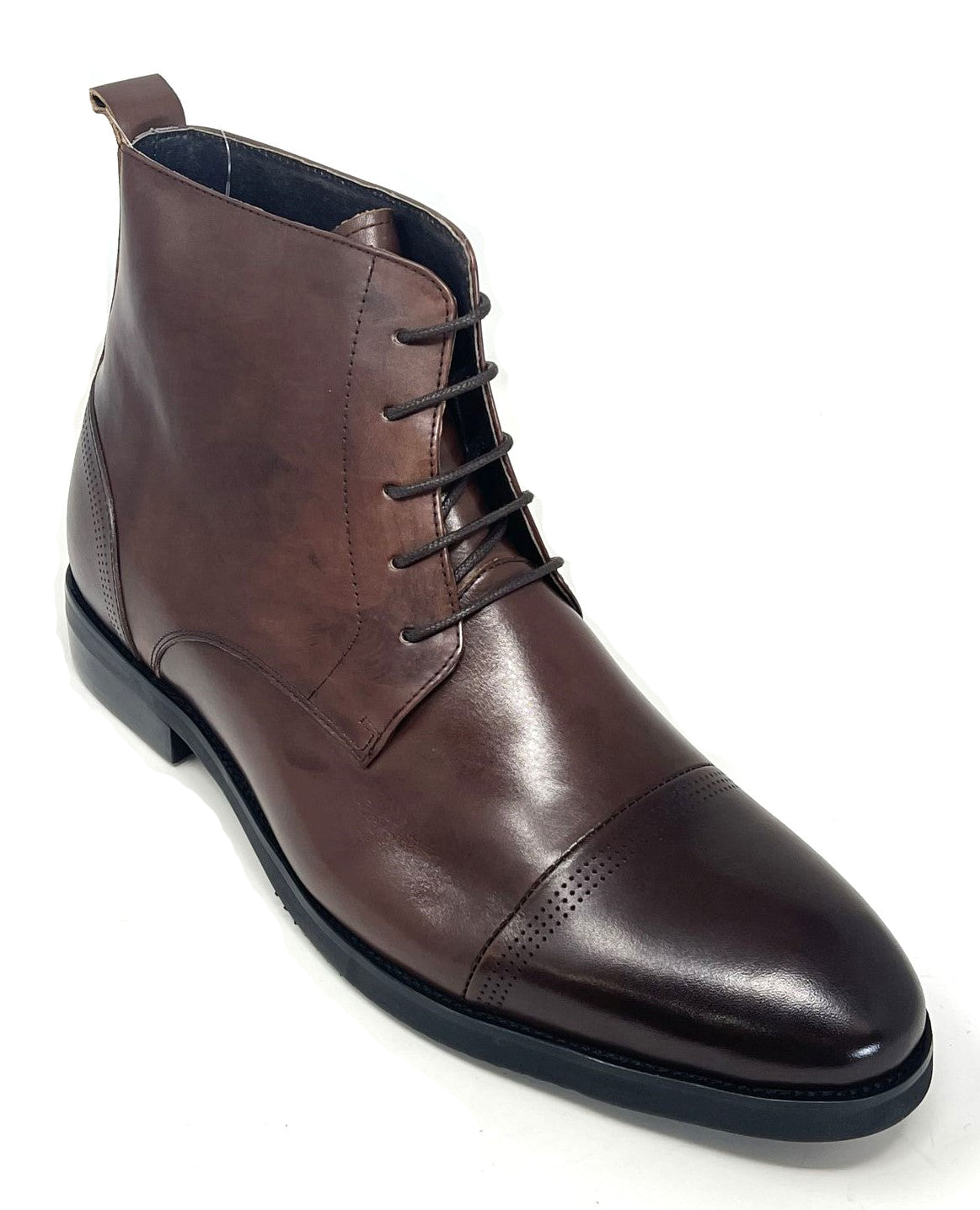 FSO0080 - 2.8 Inches Taller (Brown) - Size 12 Only – Tallmenshoes.com
