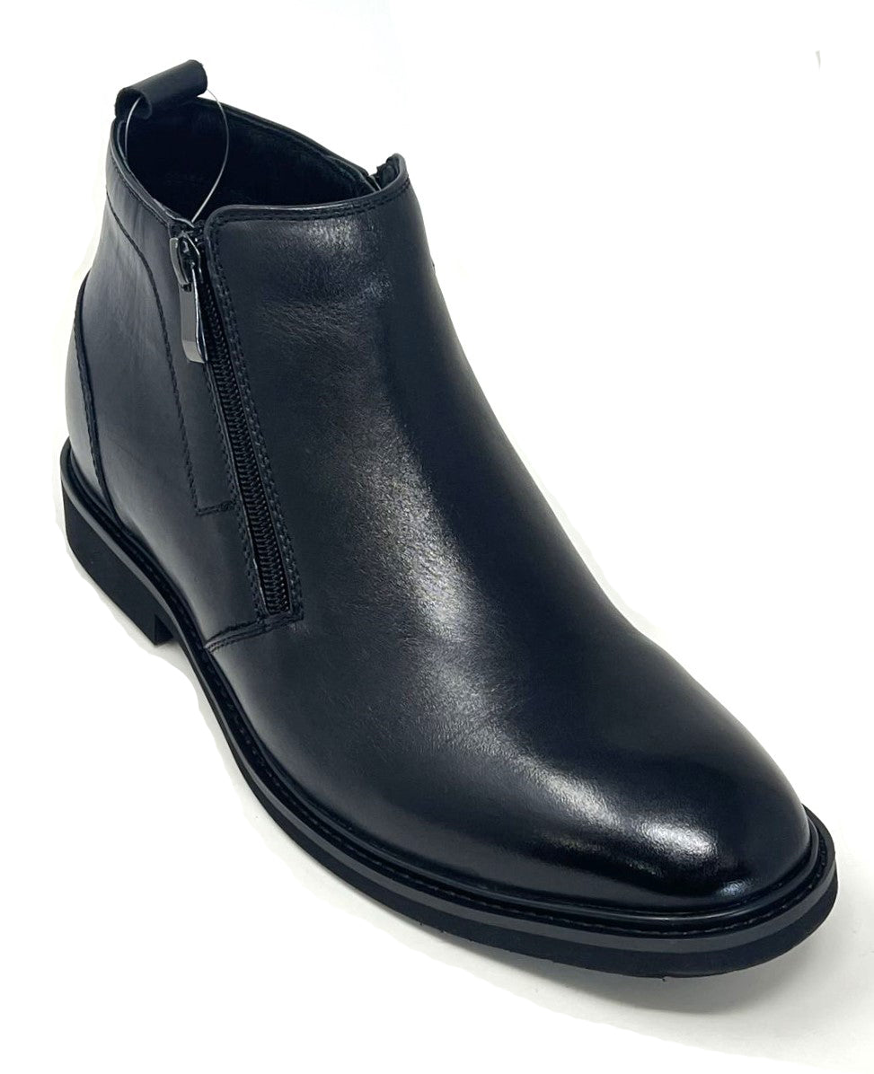FSO0102 - 2.8 Inches Taller (Black) - Size 7 Only – Tallmenshoes.com