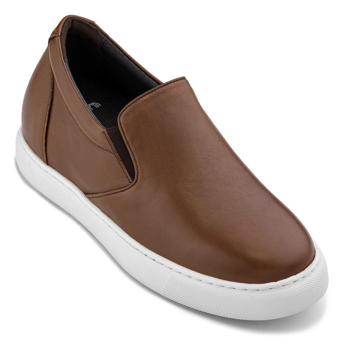 CALTO - T1023 - 2.6 Inches Taller (Coffee Brown) - Lightweight Nappa ...
