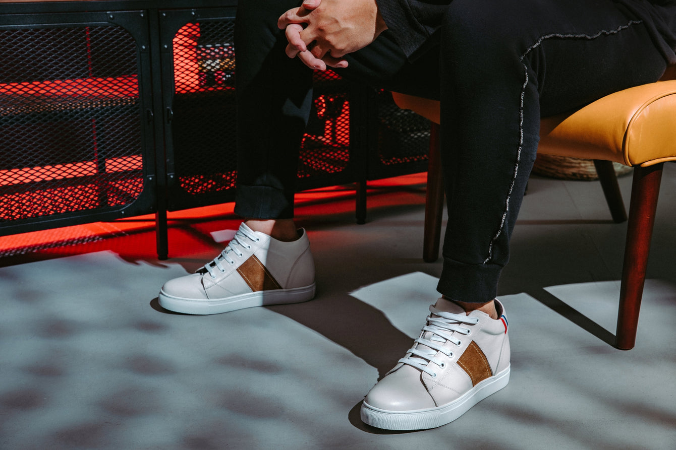 CALTO K53101 2.8" Taller - Casual & Comfortable – Tallmenshoes.com