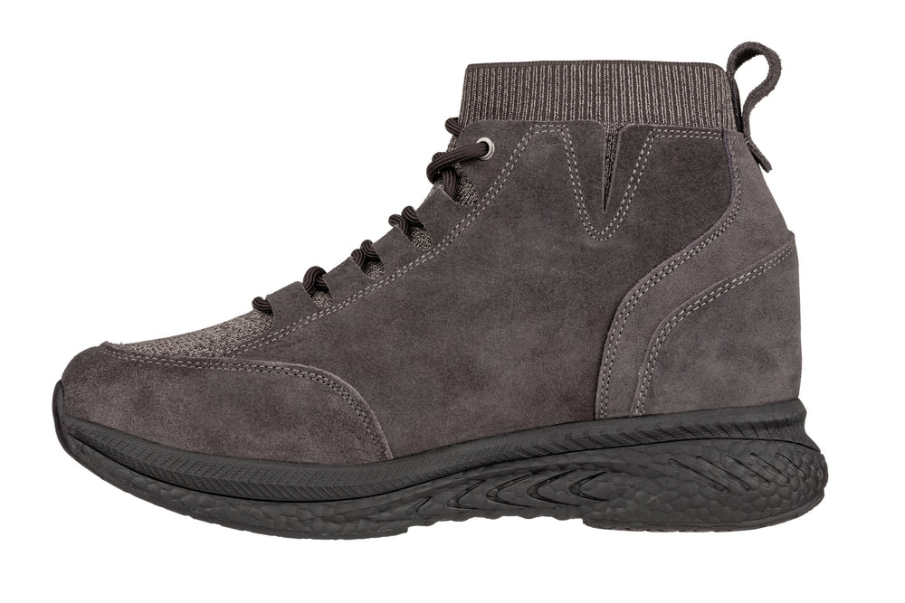 CALTO - S23203 - 3 Inches Taller (Dark Brown) - Sneakers – Tallmenshoes.com