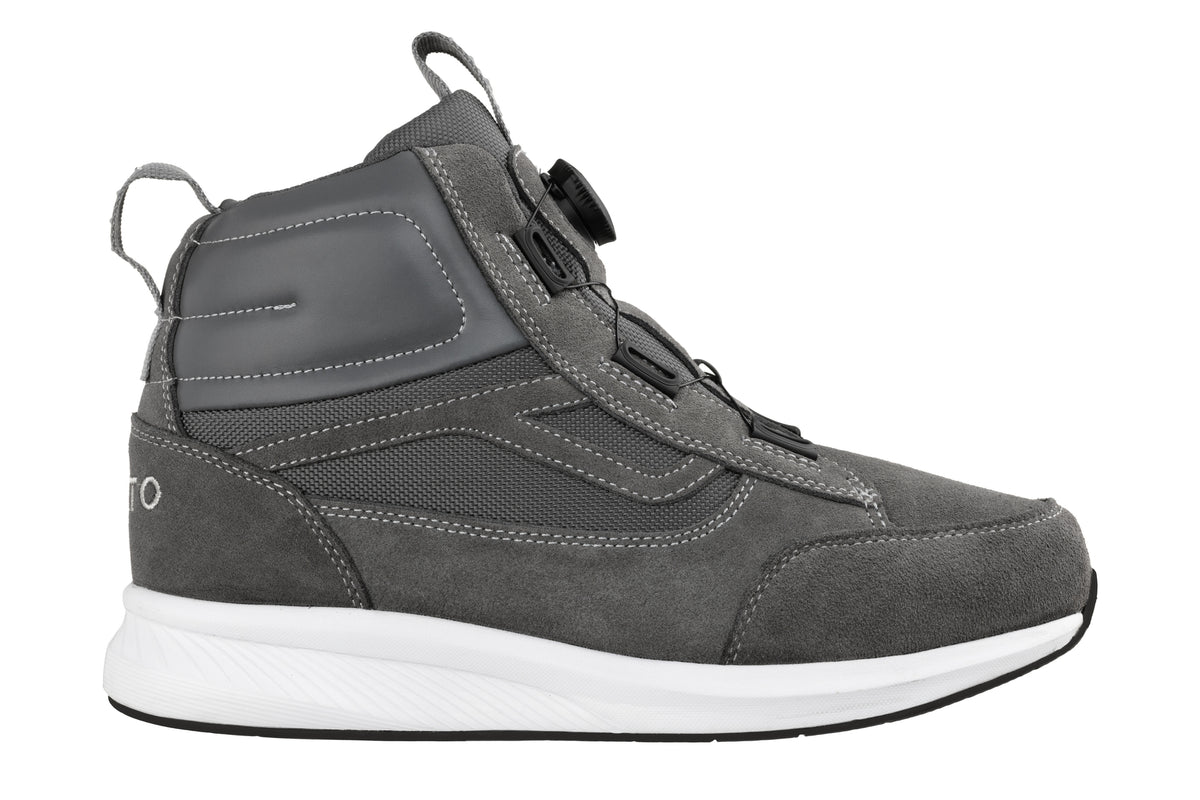 CALTO - S3221 - 3.2 Inches Taller (Grey) - Lightweight Sneakers ...