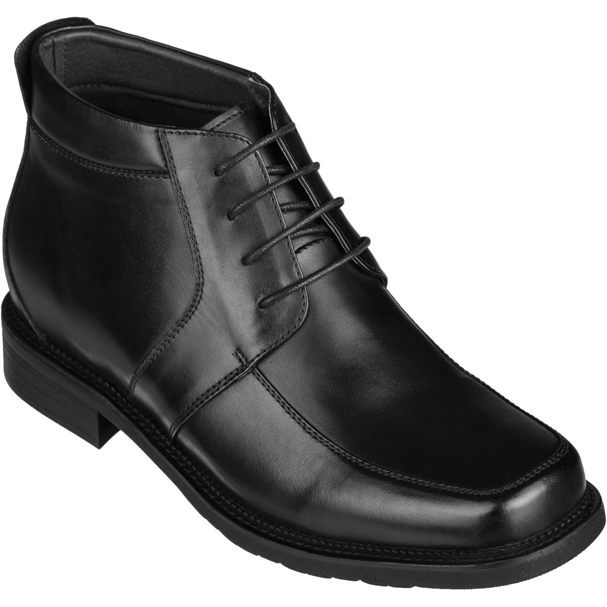 CALTO Leather Dress Elevator Boots - TallMenShoes.com – Tallmenshoes.com