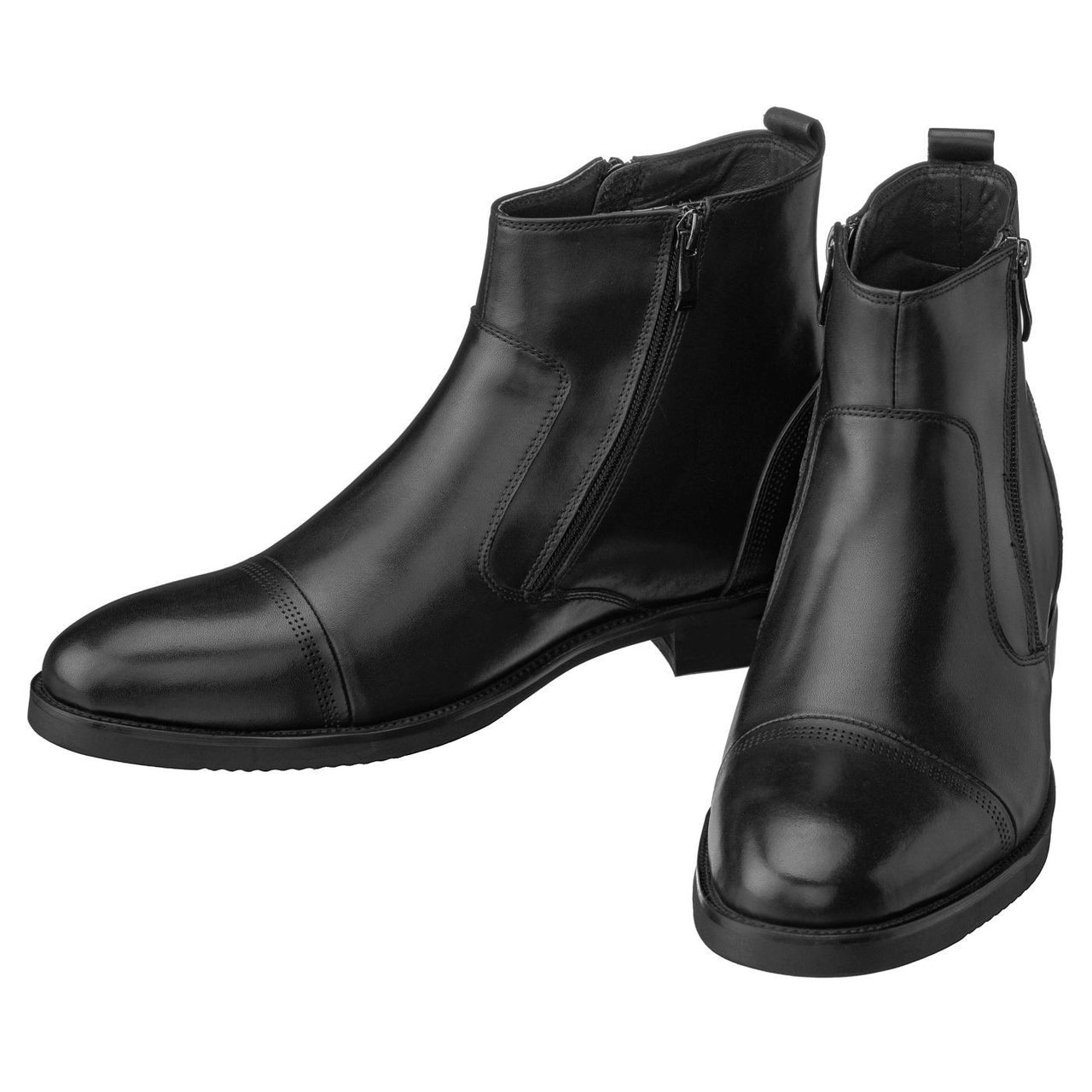 CALTO S28001 3.2" Elevator Boots - Tall Men Shoes – Tallmenshoes.com