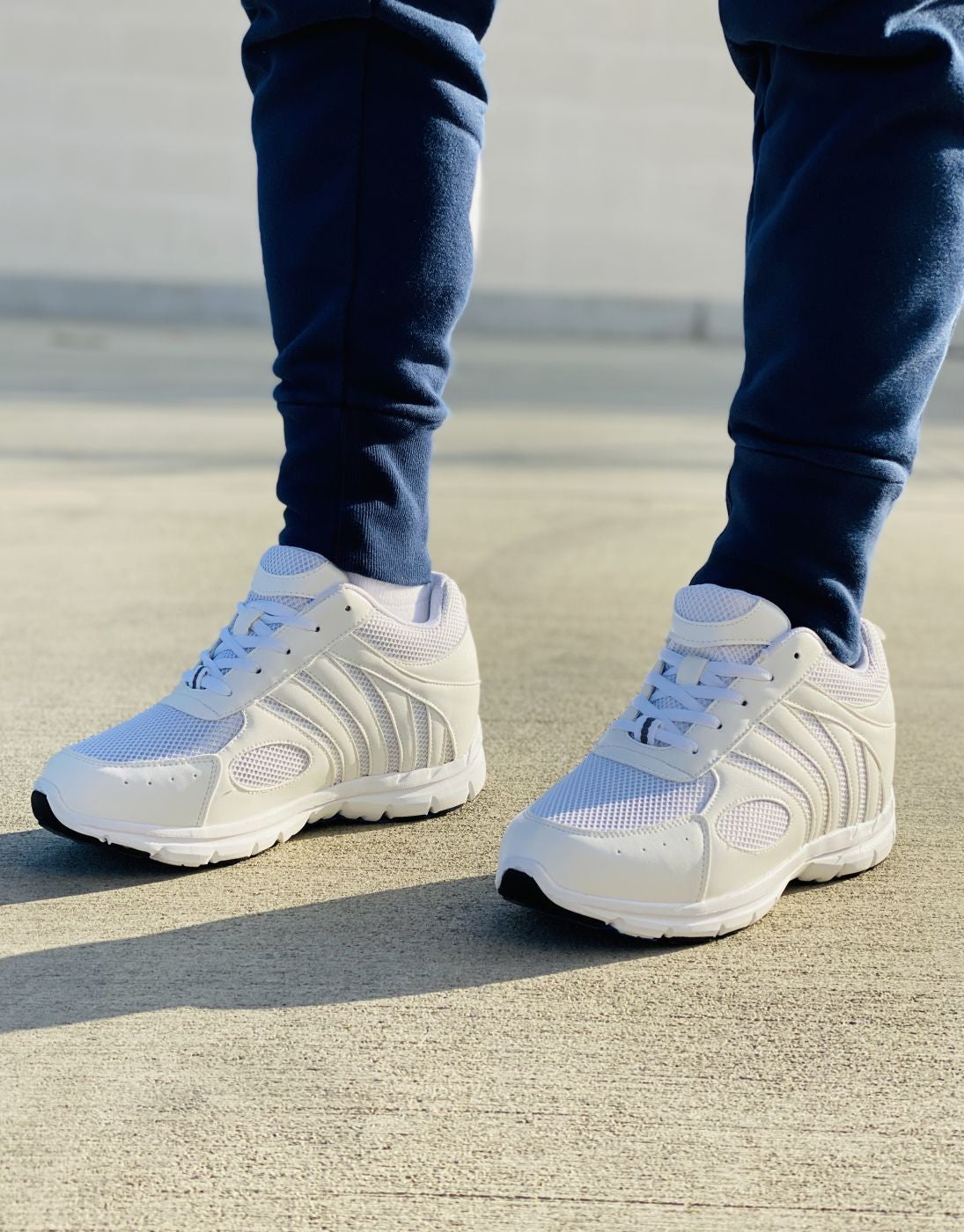 CALTO Lightweight Elevator Sneakers - TallMenShoes.com – Tallmenshoes.com