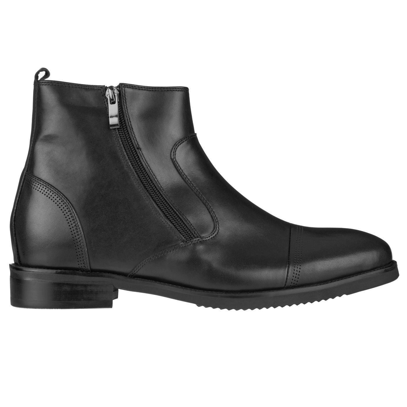 CALTO S28001 3.2" Elevator Boots - Tall Men Shoes – Tallmenshoes.com